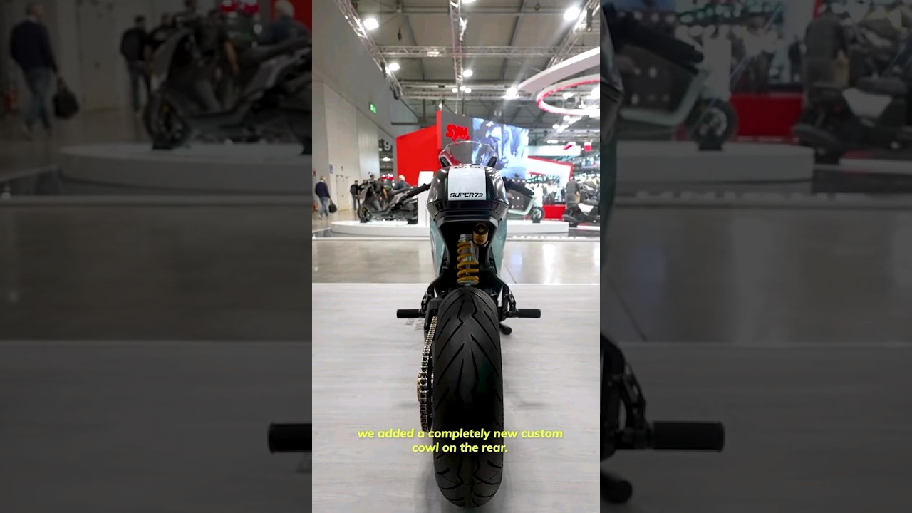 Tremendous 73 Cafe Racer Grand Prix! #brief #shorts #super73 # ...