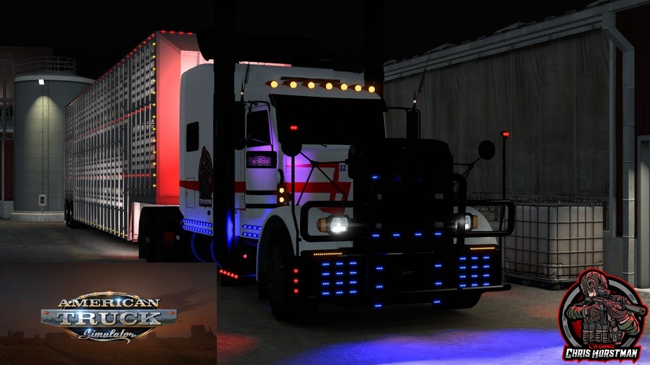 #ATS Hauling Livestock | ATS Expansion | Let's Go For A Drive!! | Live ...