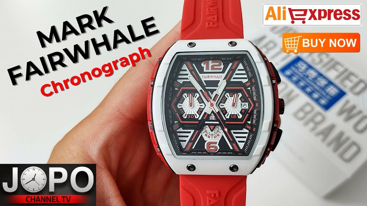 MARK FAIRWHALE FW5560 Luxury Chronograph Fashion Watch│Mark Fairwhale ...