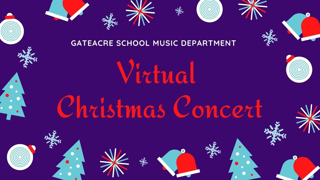 Gateacre School Virtual Christmas Concert - YouTube