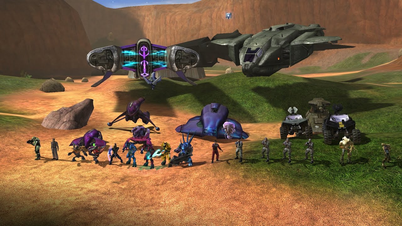 Halo Combat Evolved All Units and Vehicles - YouTube