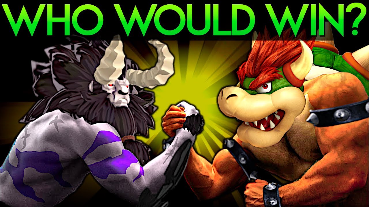 The Legendary Arm Wrestle (Bowser vs. Lynel) - YouTube