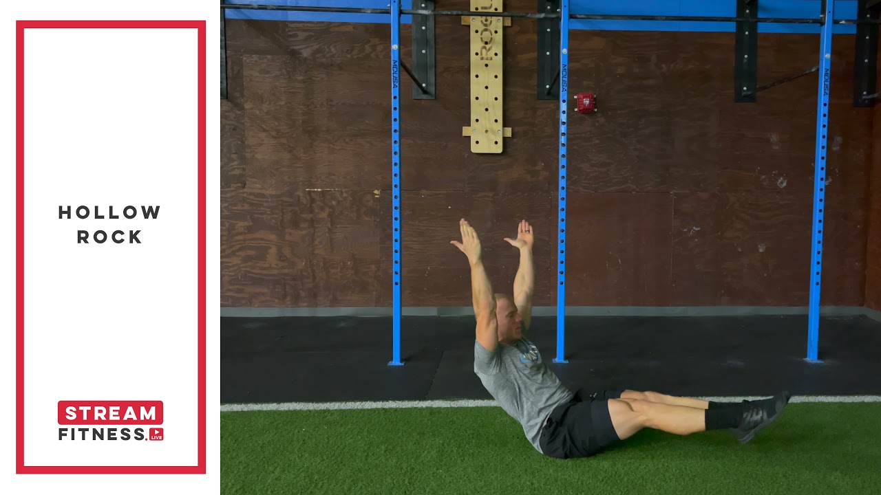 CrossFit Movements - How to do a Hollow Rock - YouTube