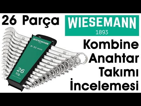 Wiesemann 1893 26 Parça Kombine Anahtar Takımı İncelemesi. Fiyat/Fayda Kralı...