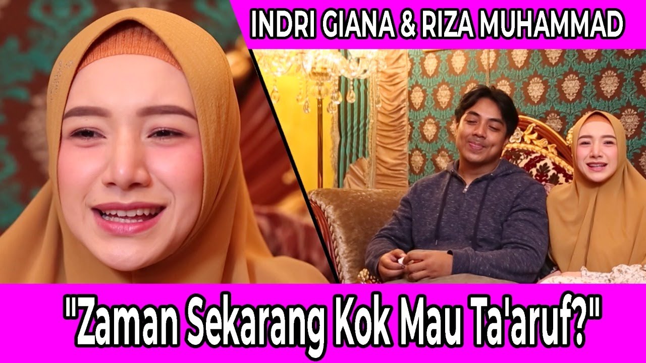 Masha Allah! Kisah INDRI GIANA & USTAD RIZA MUHAMMAD Menikah dari ...