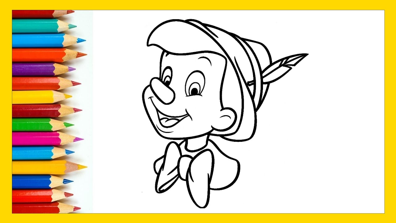 PINOCCHIO | PAİNT FOR KİDS | HOW TO PAİNT PINOCCHIO - YouTube
