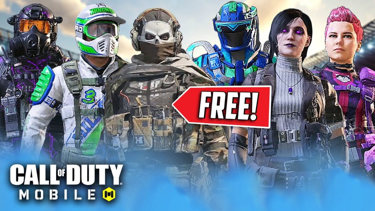 *NEW* SEASON 10 FREE CHARACTER SKINS in COD MOBILE! ALL SEASON 10 FREE ...