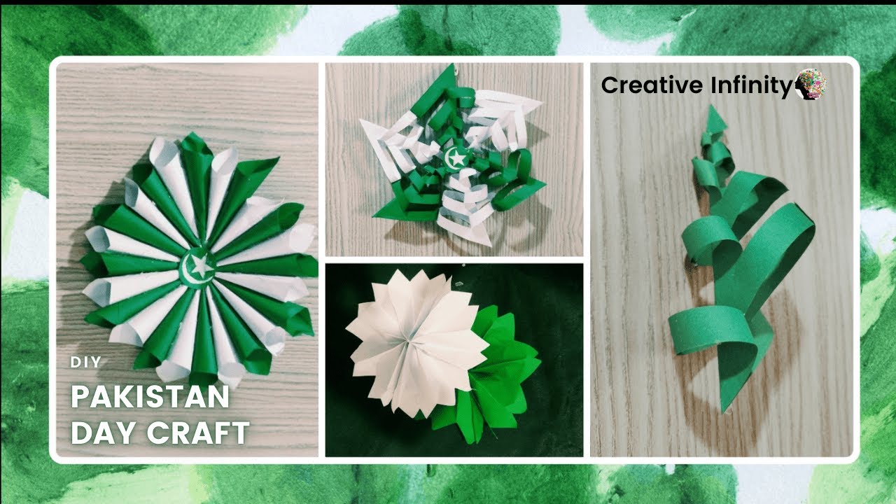 Independence Day Craft | Pakistan Day Decoration Idea | 14 August & 6 ...