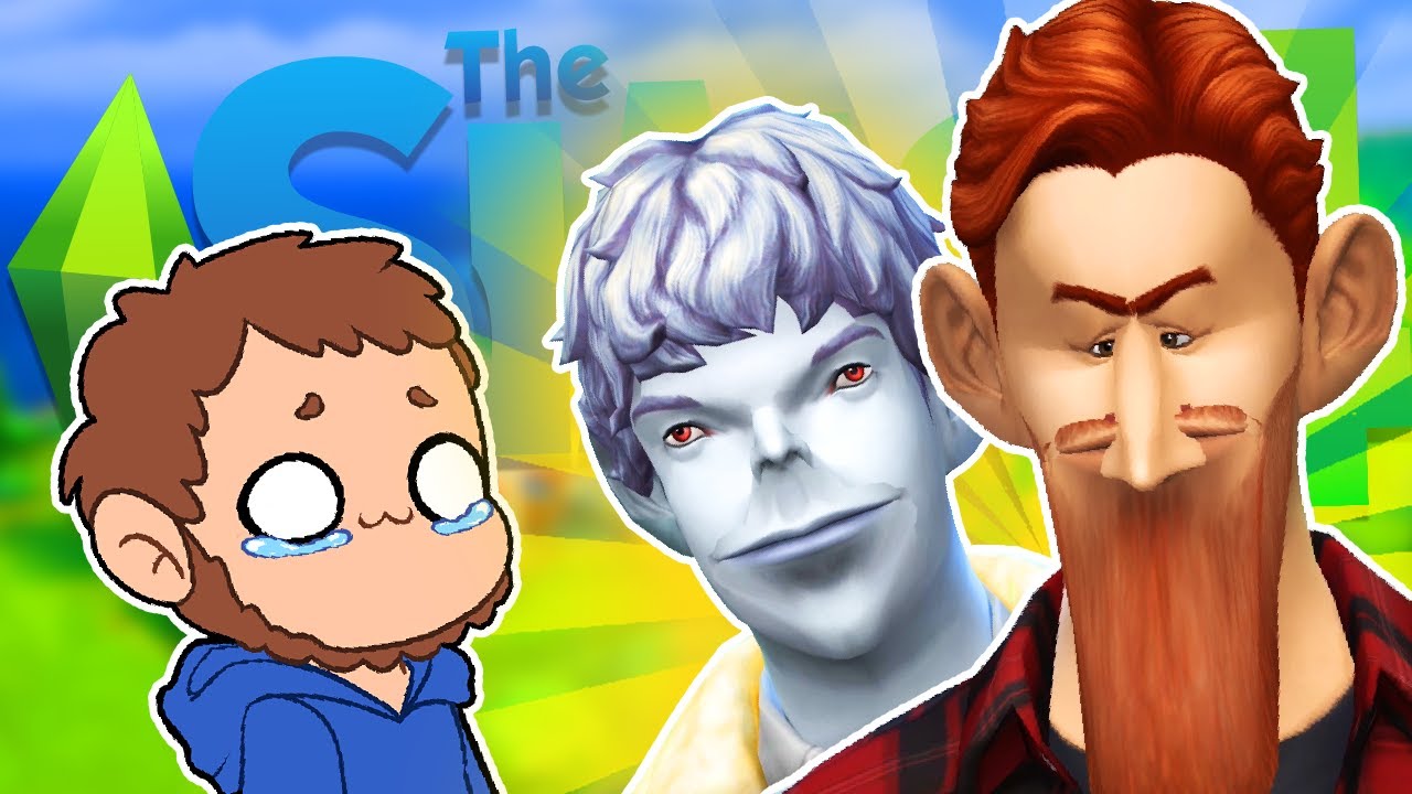 MAKING MY FRIENDS IN SIMS 4.....but they're cursed - YouTube