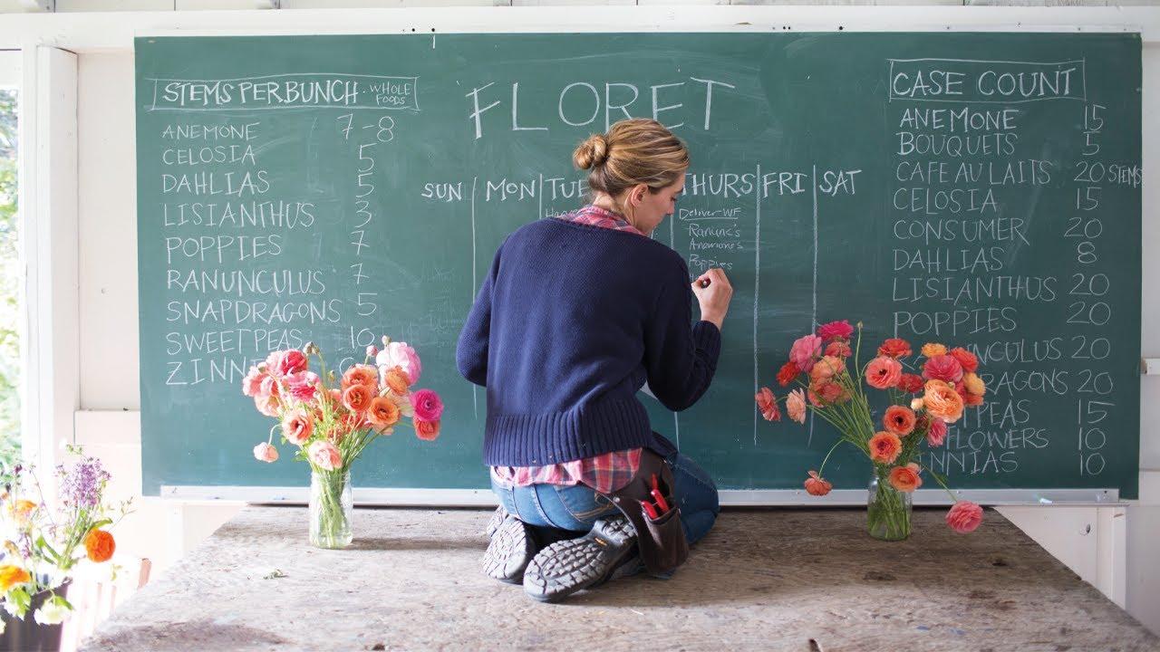 How the Floret Flower Farming Workshop was born - YouTube