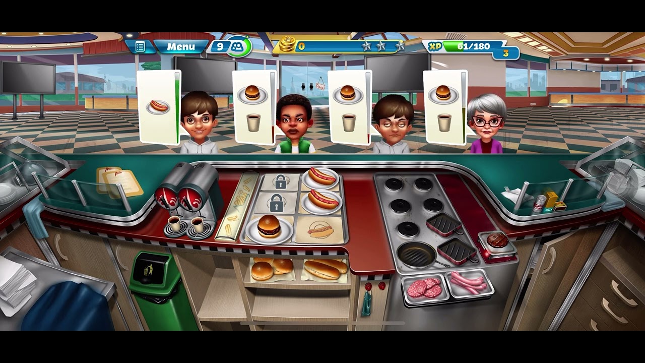 Cooking Fever Level Failed Angry Customers - YouTube