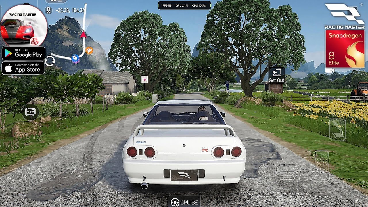 Racing master mobile | nissan gtr r32 | Snapdragon 8 elite | oneplus ...