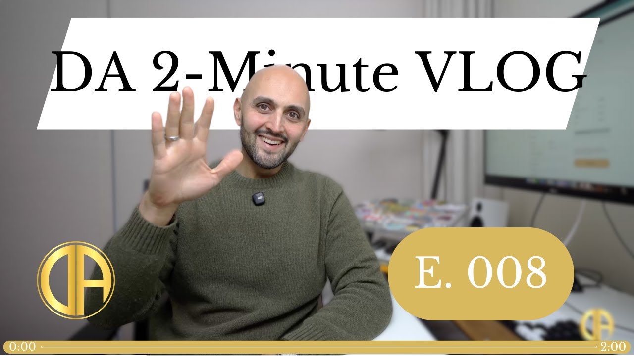 DA 2 Minutes Vlog 008 - About last night - YouTube