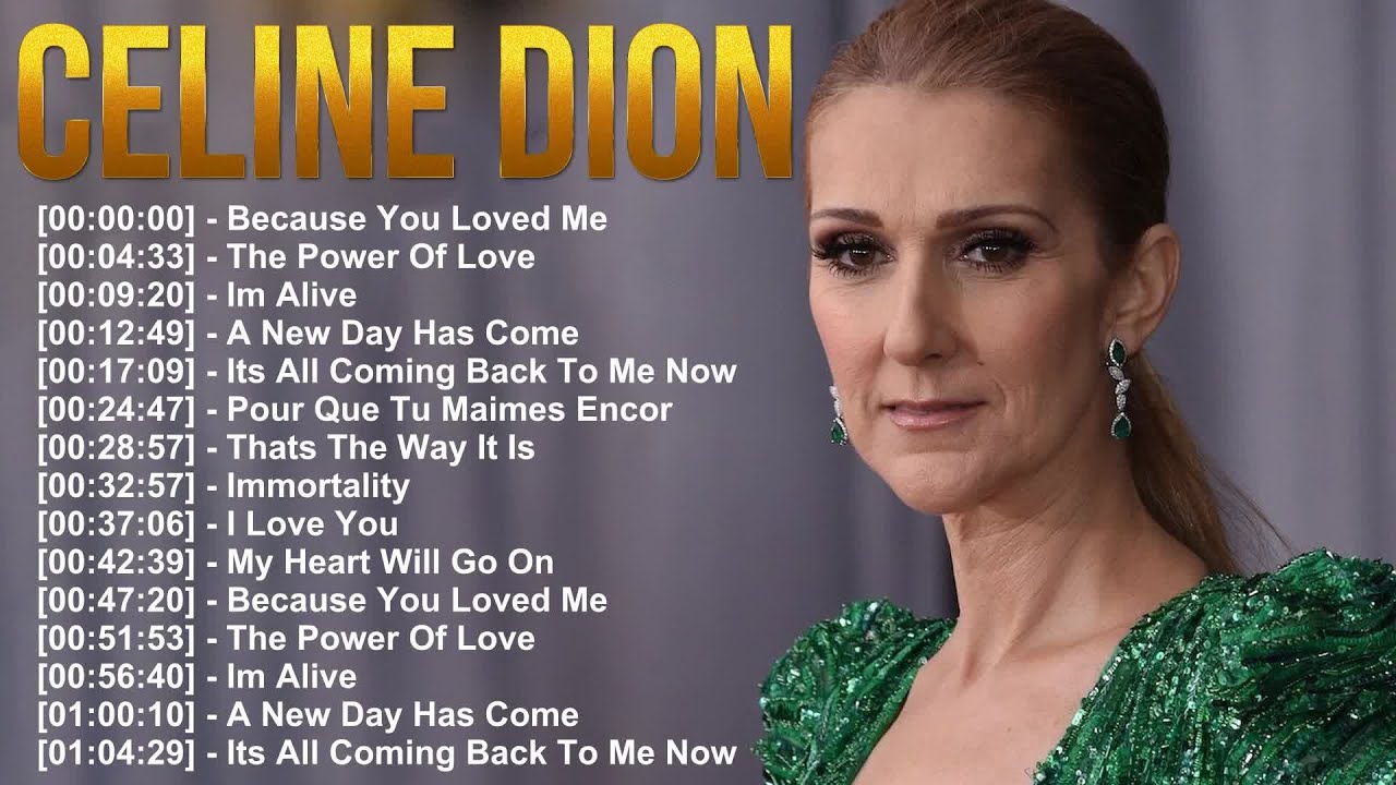 Céline Dion – Top 10 French and English classics with soul-stirring ...