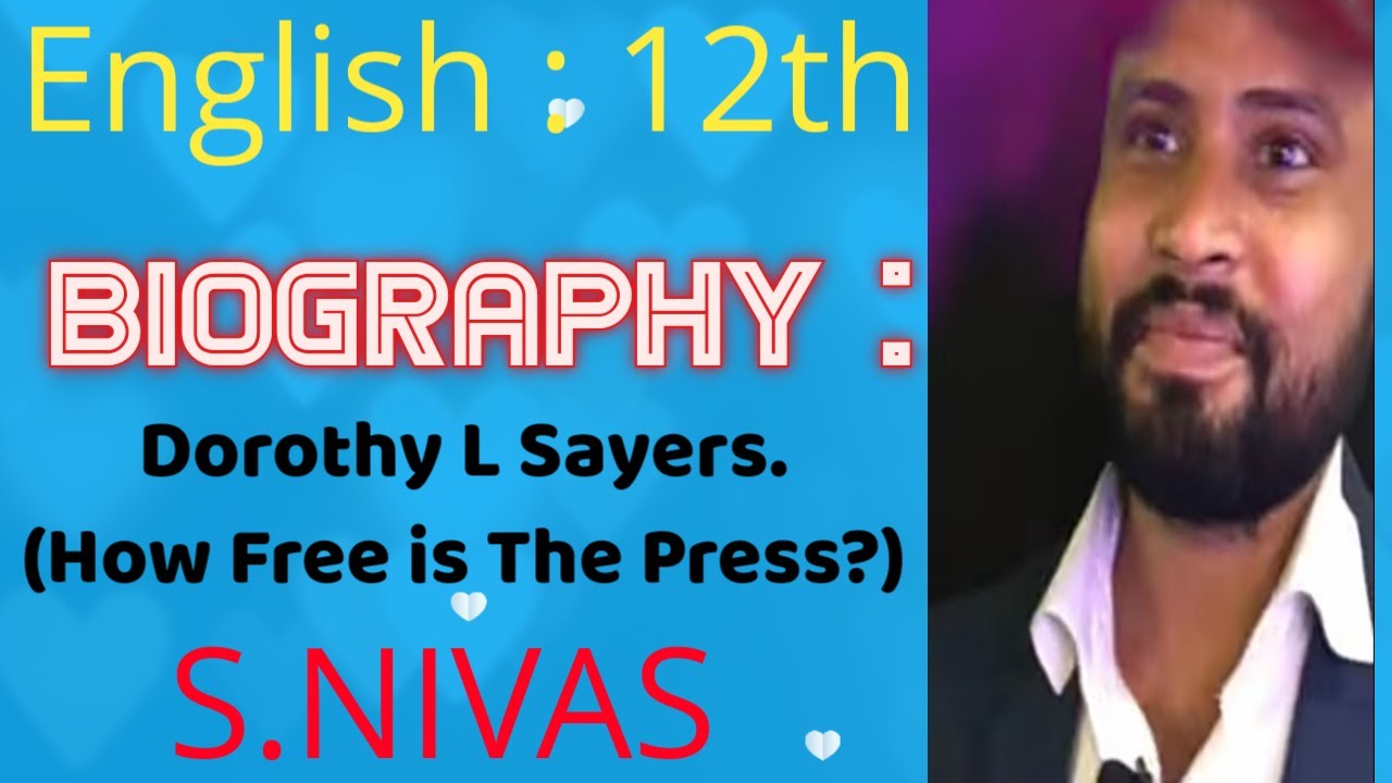 Biography : Dorothy L Sayers. - YouTube