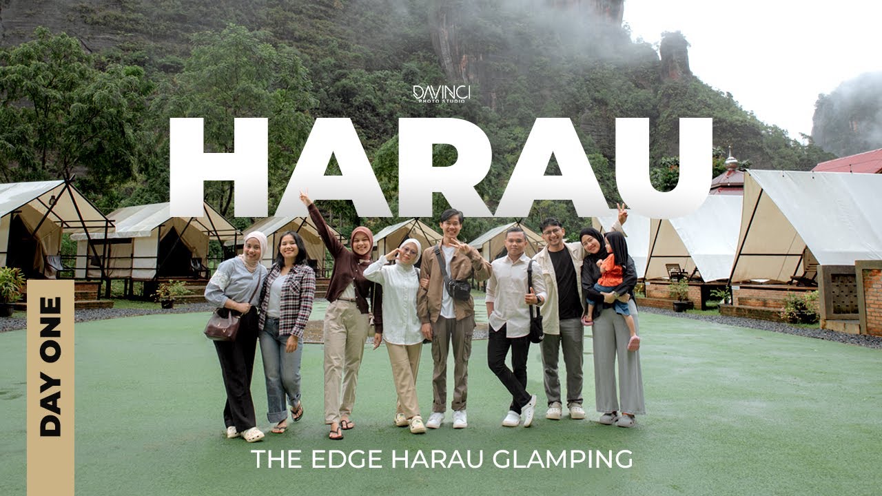 DAVINCI GO HARAU ( The Edge Harau Glamping ) - YouTube