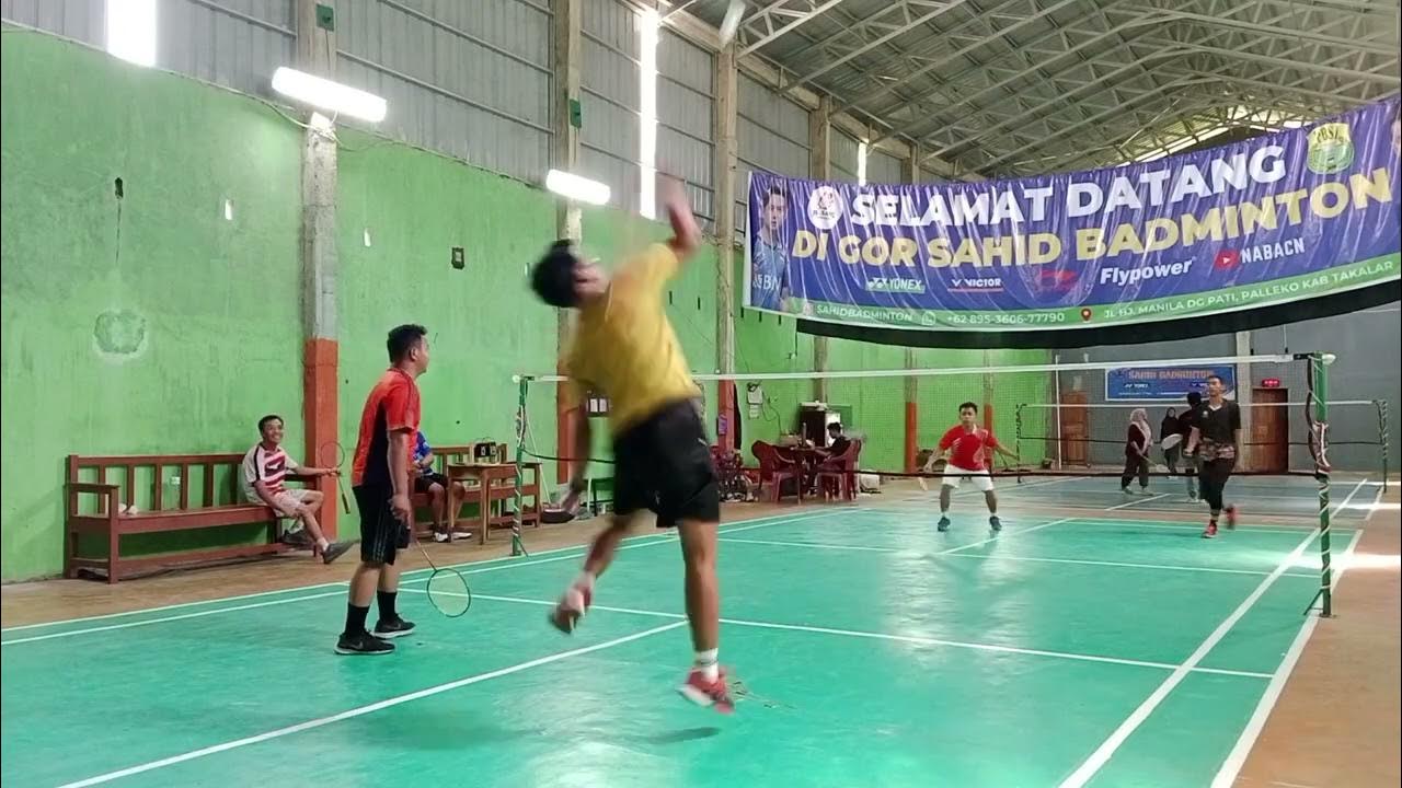 Faisal/Tombong VS Erwin/Sainal || Badminton Ceria - YouTube
