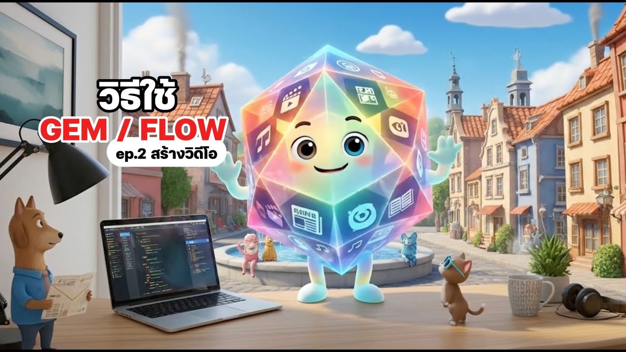 02 วิธีทำวิดิโอ จาก GEM to FLOW - YouTube