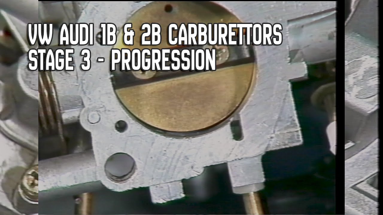 VW Audi - Six Stages of Carburation - Stage 3 Progression - YouTube