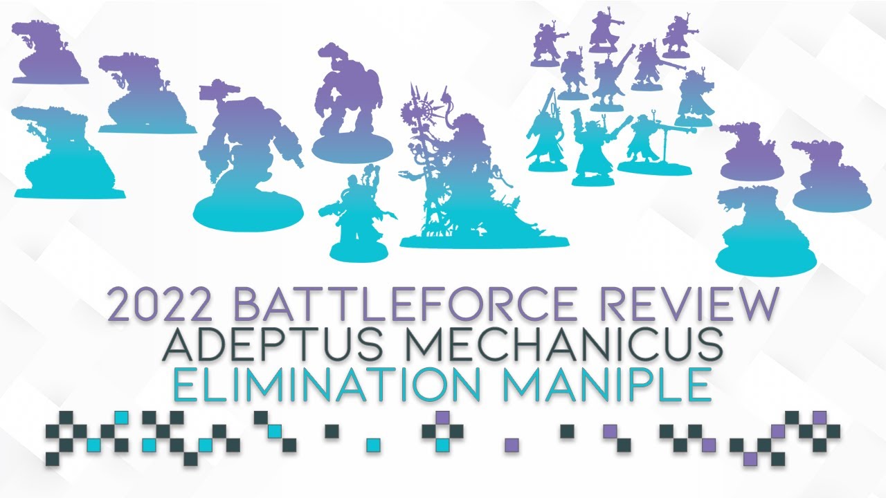 2022 Battleforce Review: Adeptus Mechanicus - Elimination Maniple - YouTube
