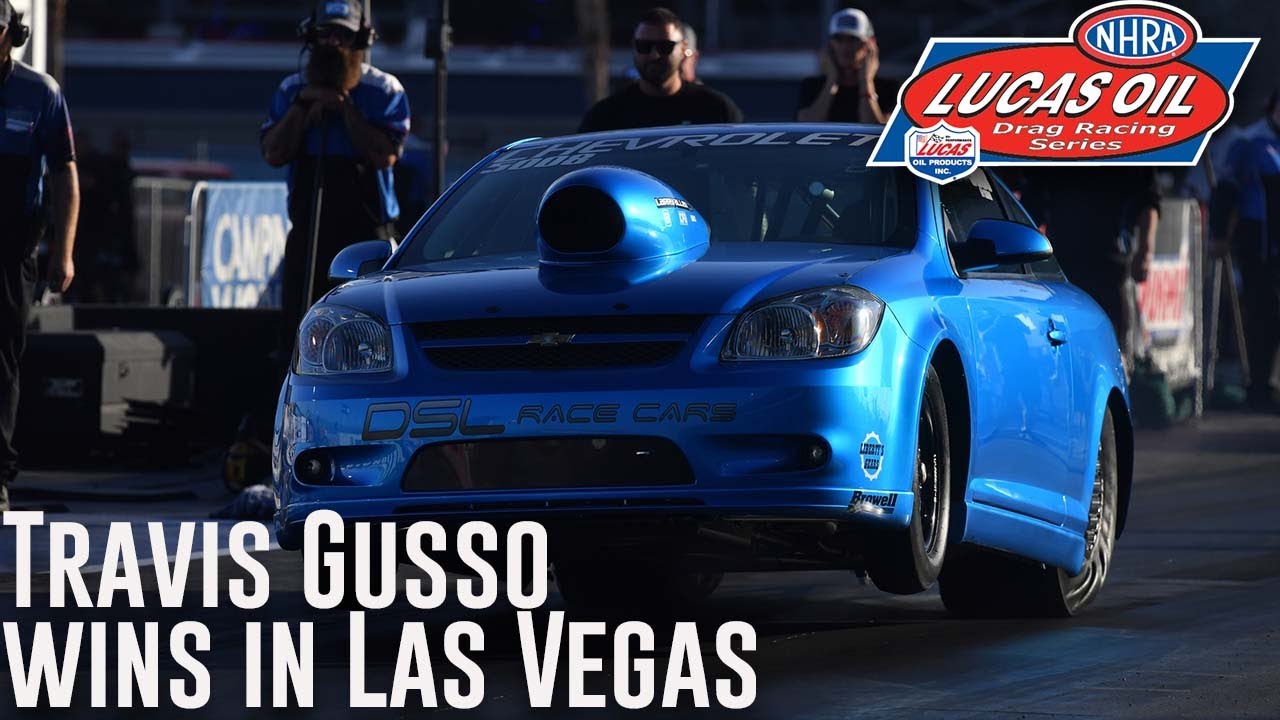 Travis Gusso wins Comp Eliminator at the NHRA Nevada Nationals - YouTube