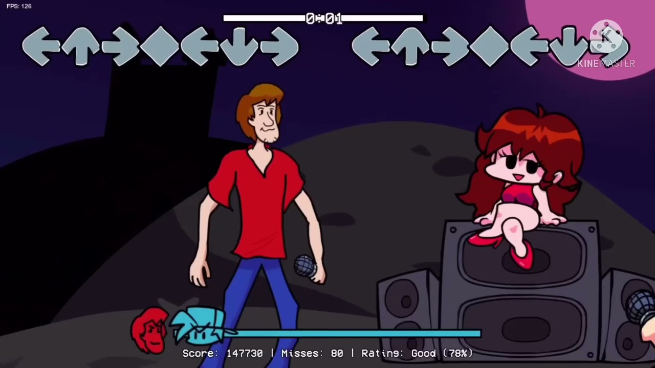 ThunderStorm 🌩 FNF Shaggy mod. (1 hour loop) - YouTube