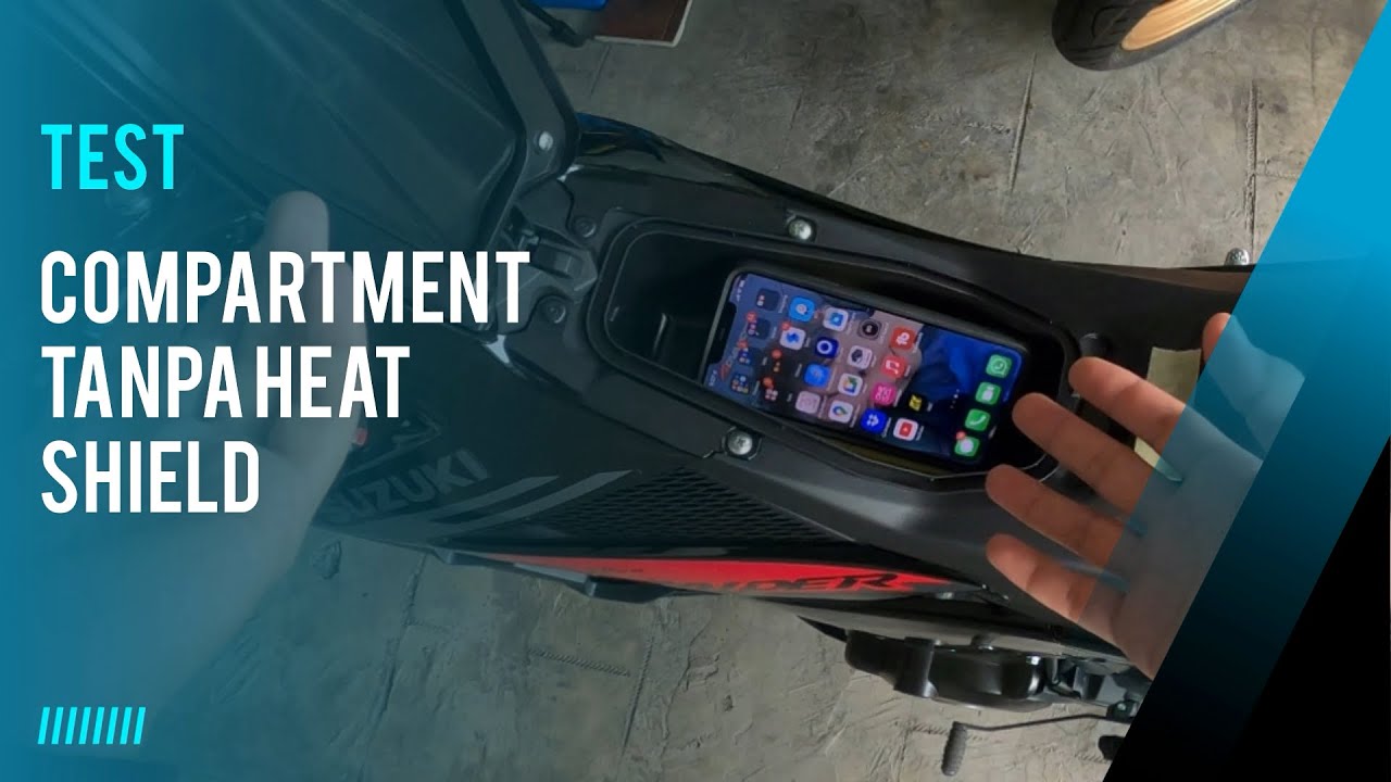 Raider R150 - Compartment tanpa heat shield panas ke? - YouTube