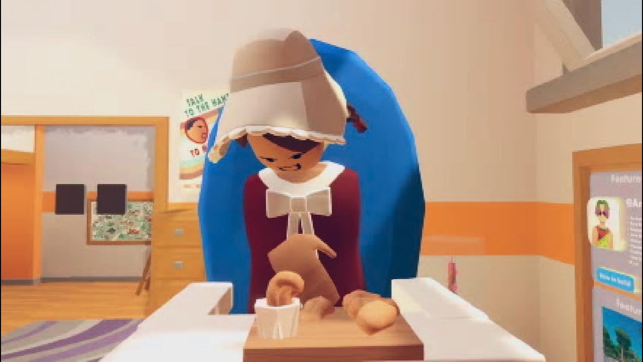 Tay Eating Chicken Nuggets | Rec Room - YouTube