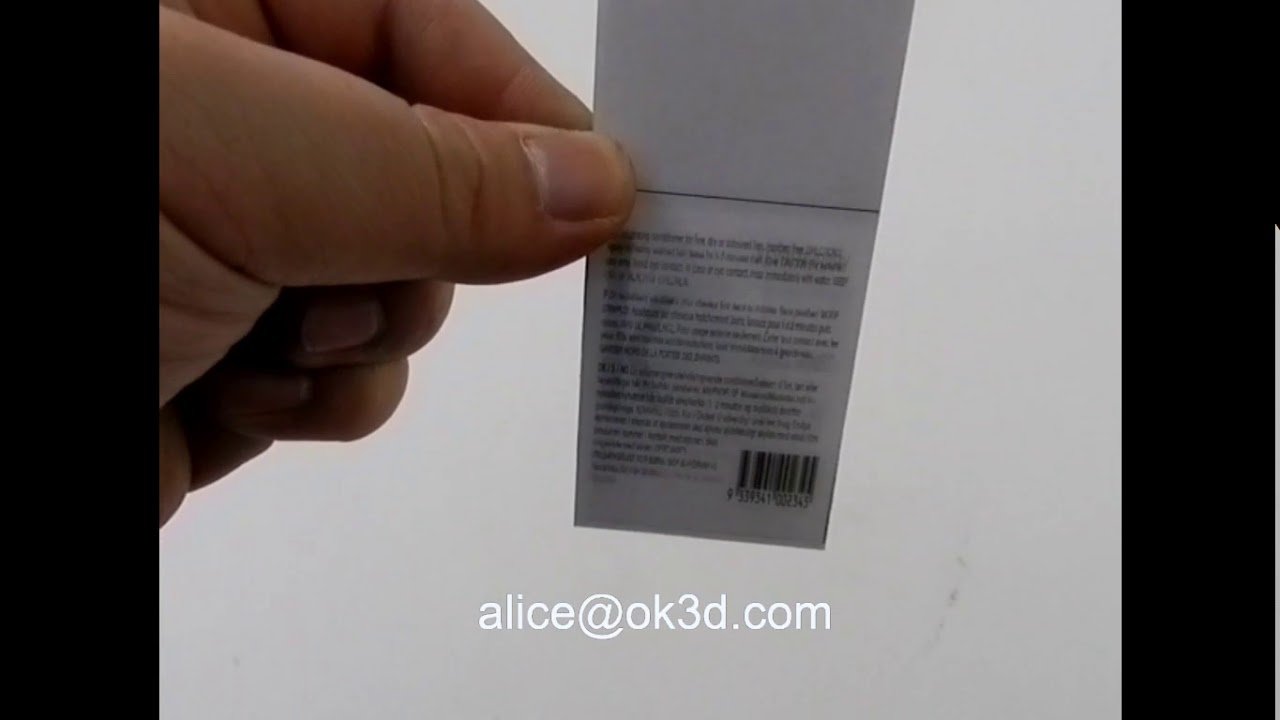 FLIP Lenticular Print Effect made by PSDTO3D101 Lenticular Software ...