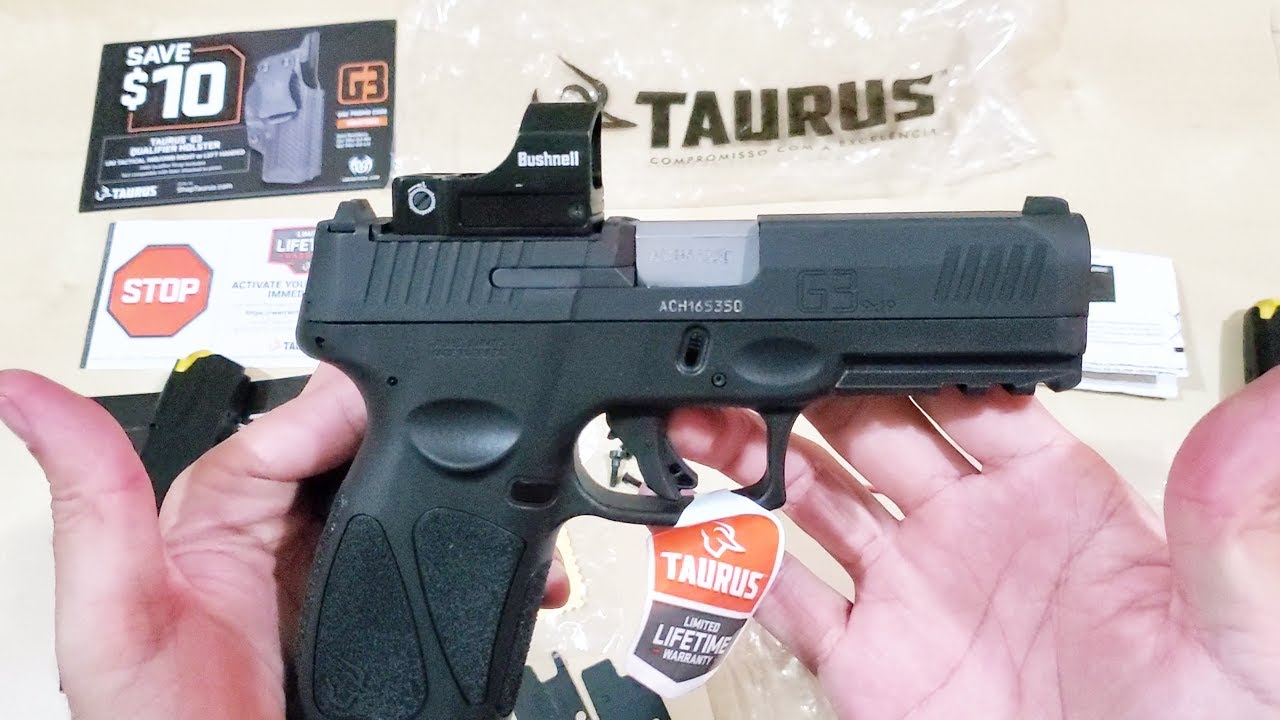 Taurus G3 TORO (Taurus Optic Ready Option) - YouTube