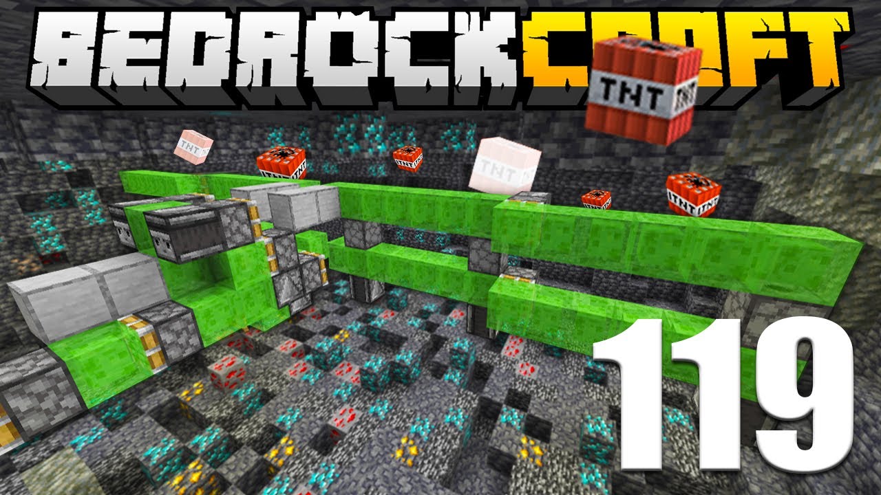 Mega Máquina Mineradora Automática no Minecraft - Bedrock Craft #119 ...
