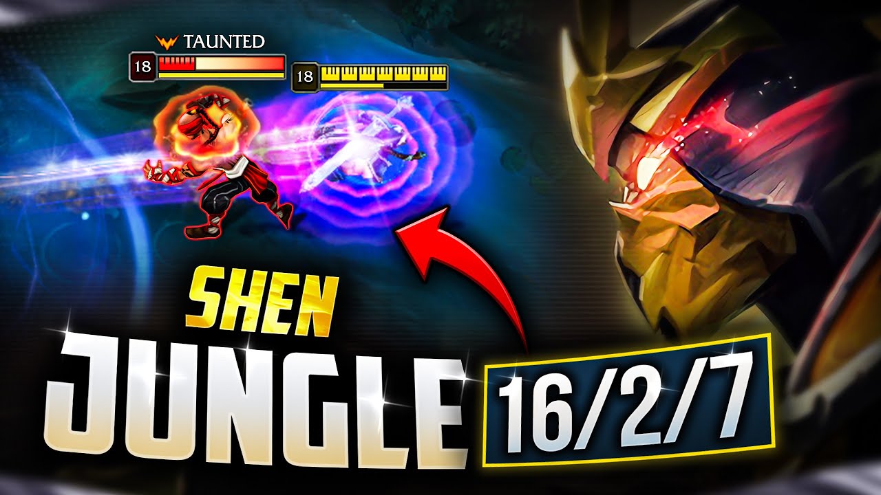 SHEN JUNGLE IS A CARRY BEAST! | How to Play Shen Jungle & CARRY + Best ...