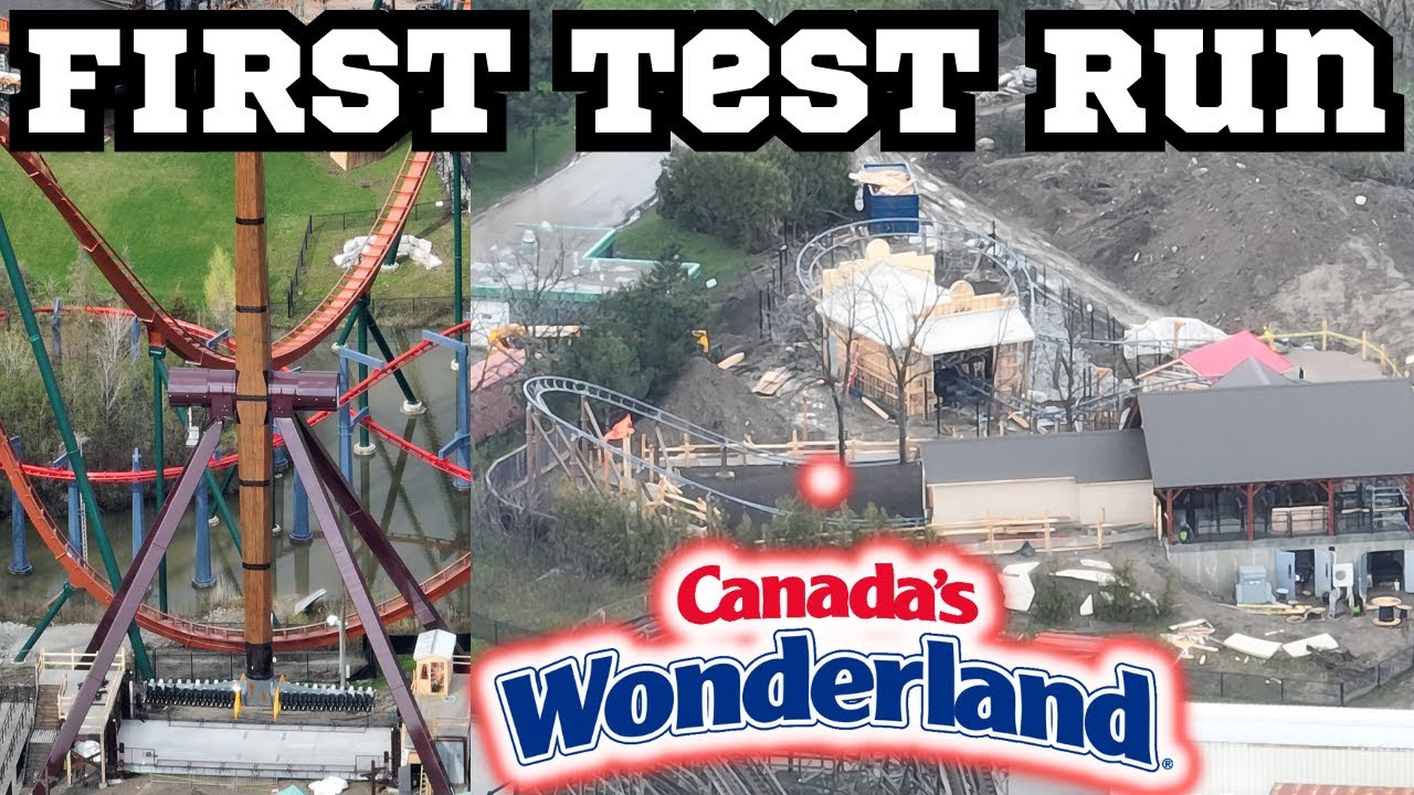 Snoopys Racing Railway Begins Testing - YouTube