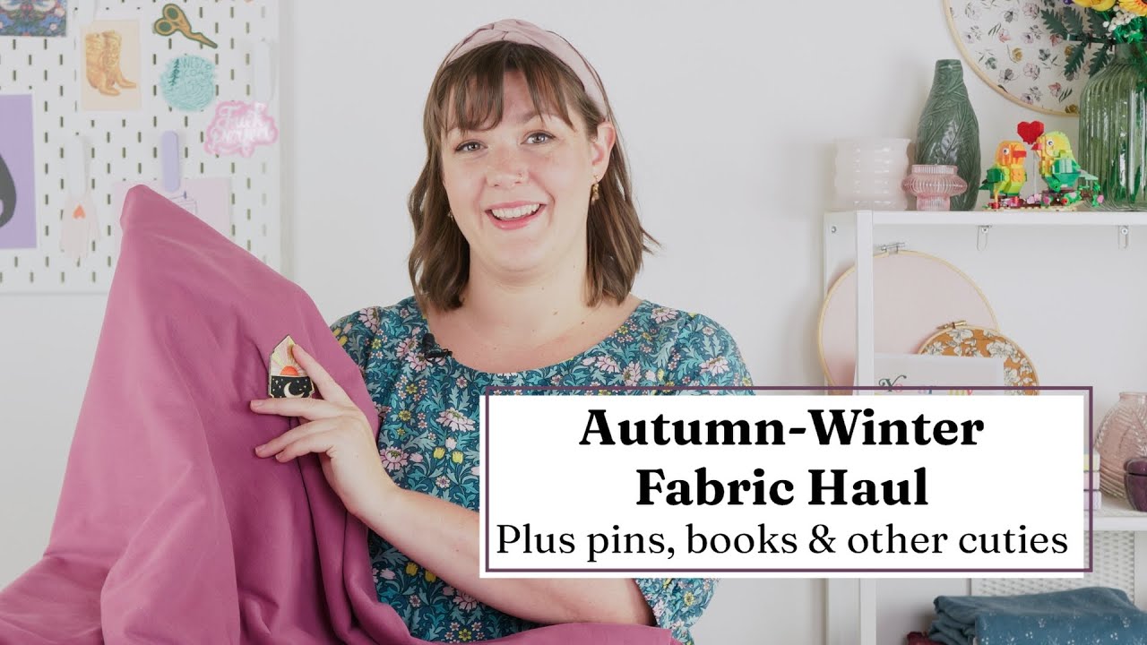 Autumn-Winter Fabric Haul - YouTube