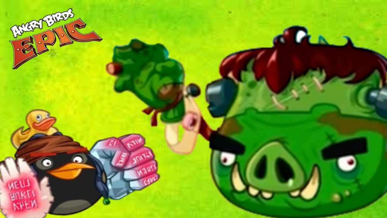 ANGRY BIRDS EPIC. MOD CAVE 30 BY ME. UNKNOWN HIGHLANDS. LEVEL 3 ...