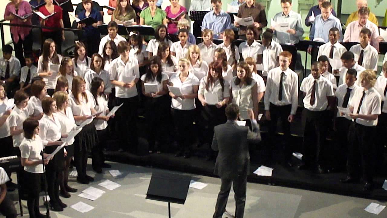 rejoice - ifield community college choir and the bbc singers - YouTube