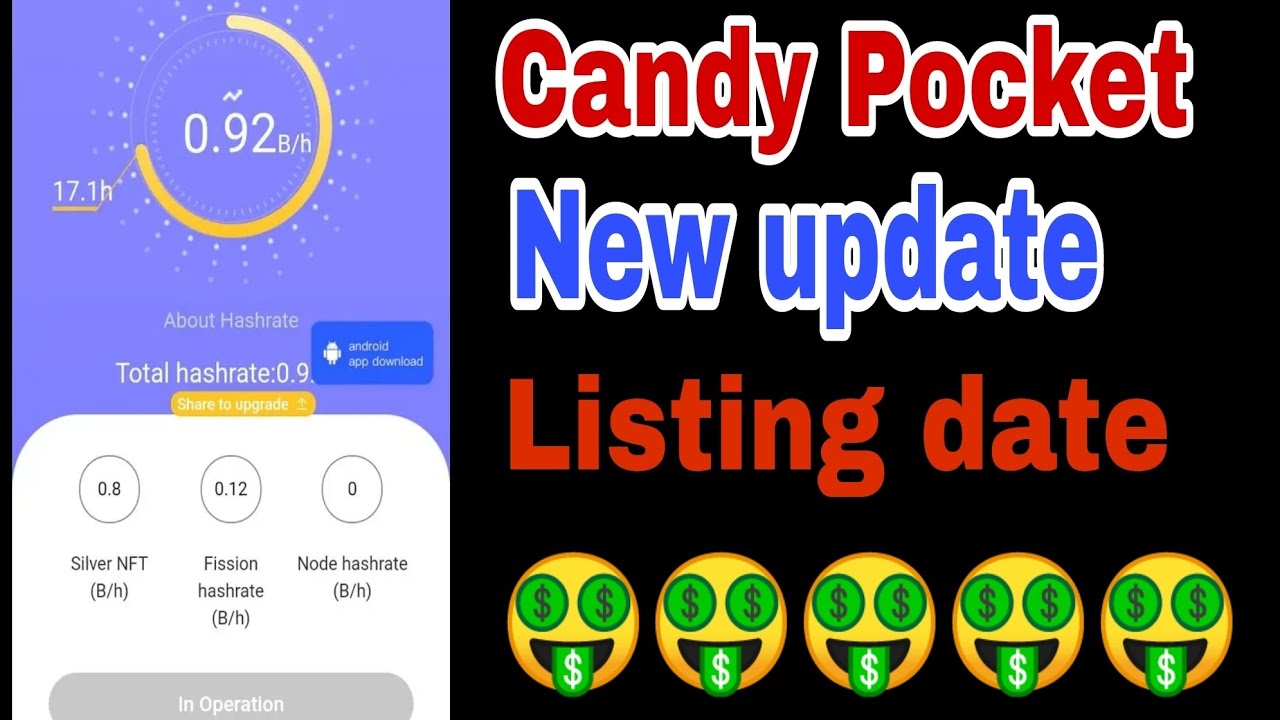 Candy Pocket । Candy Pocket new update । Candy Pocket mining - YouTube
