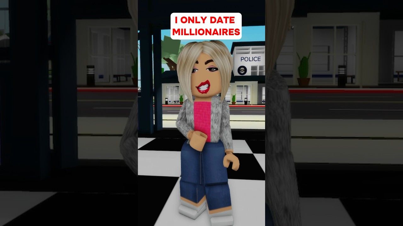Karen Wants To Date A Billionaire Roblox Brookhaven Youtube