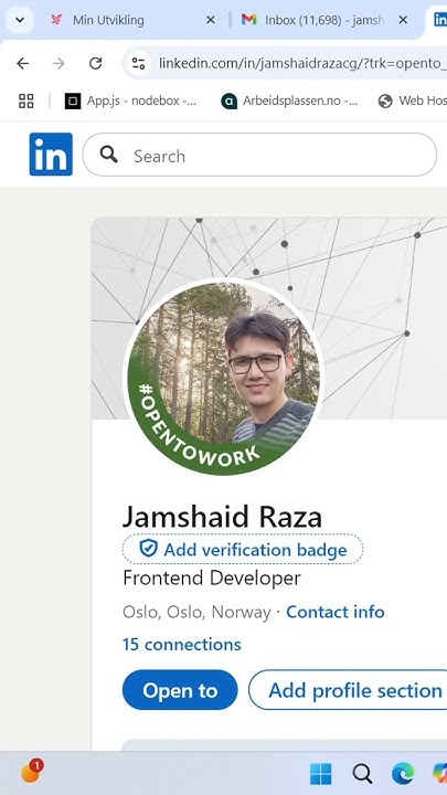Remove LinkedIn Open to Work - YouTube