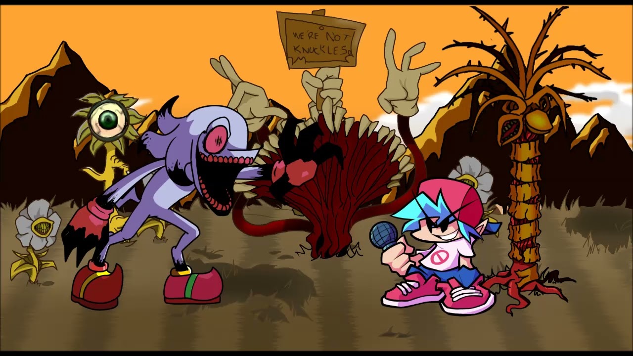 FNF Vs Sonic.exe - Cycles But Chaotix Vs BF - YouTube