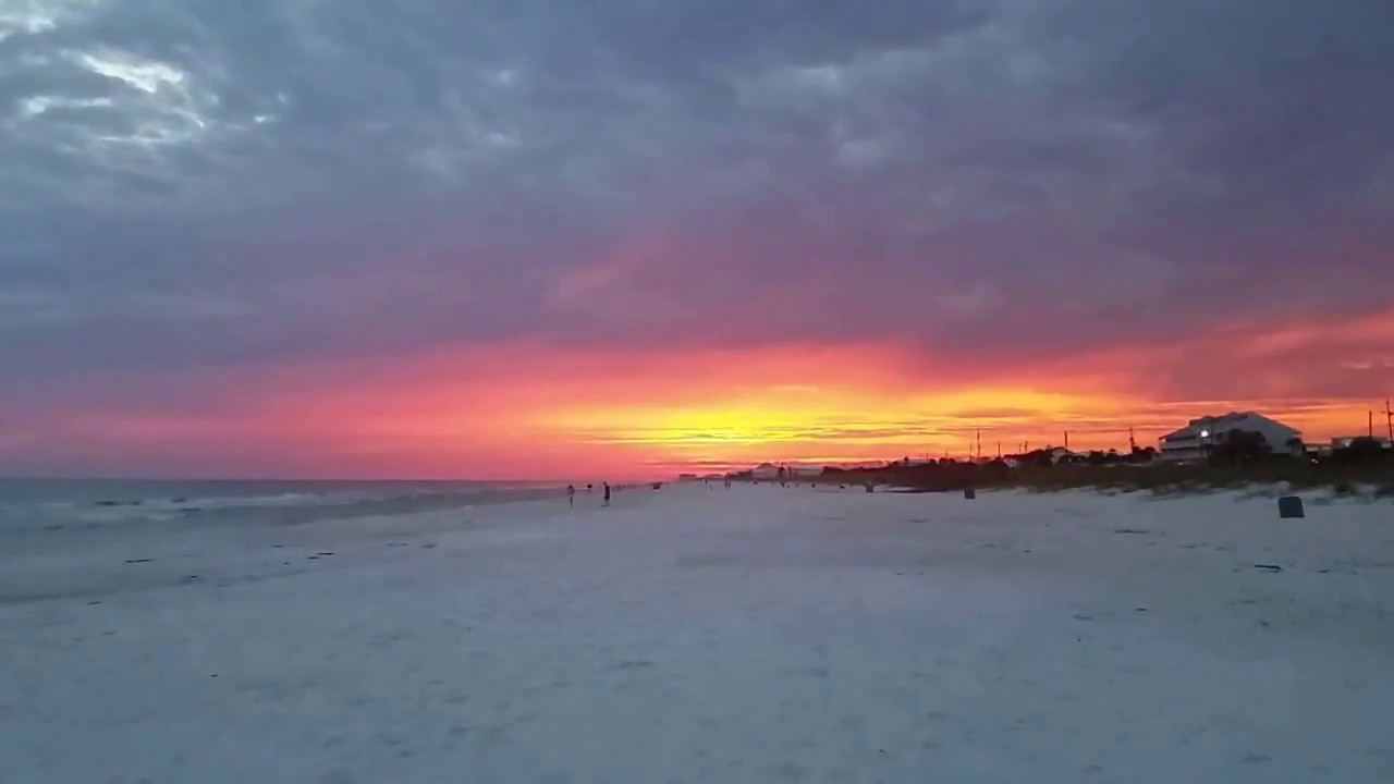 "When Even Paradise Is Lit" - Stunning Sunset At Panama City Beach ...