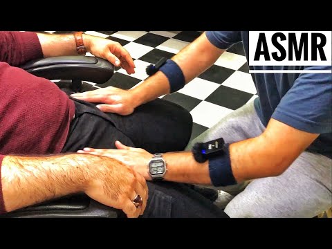 ASMR MASSAGE • My legs and front muscles relaxed • I fainted I can't wake up
