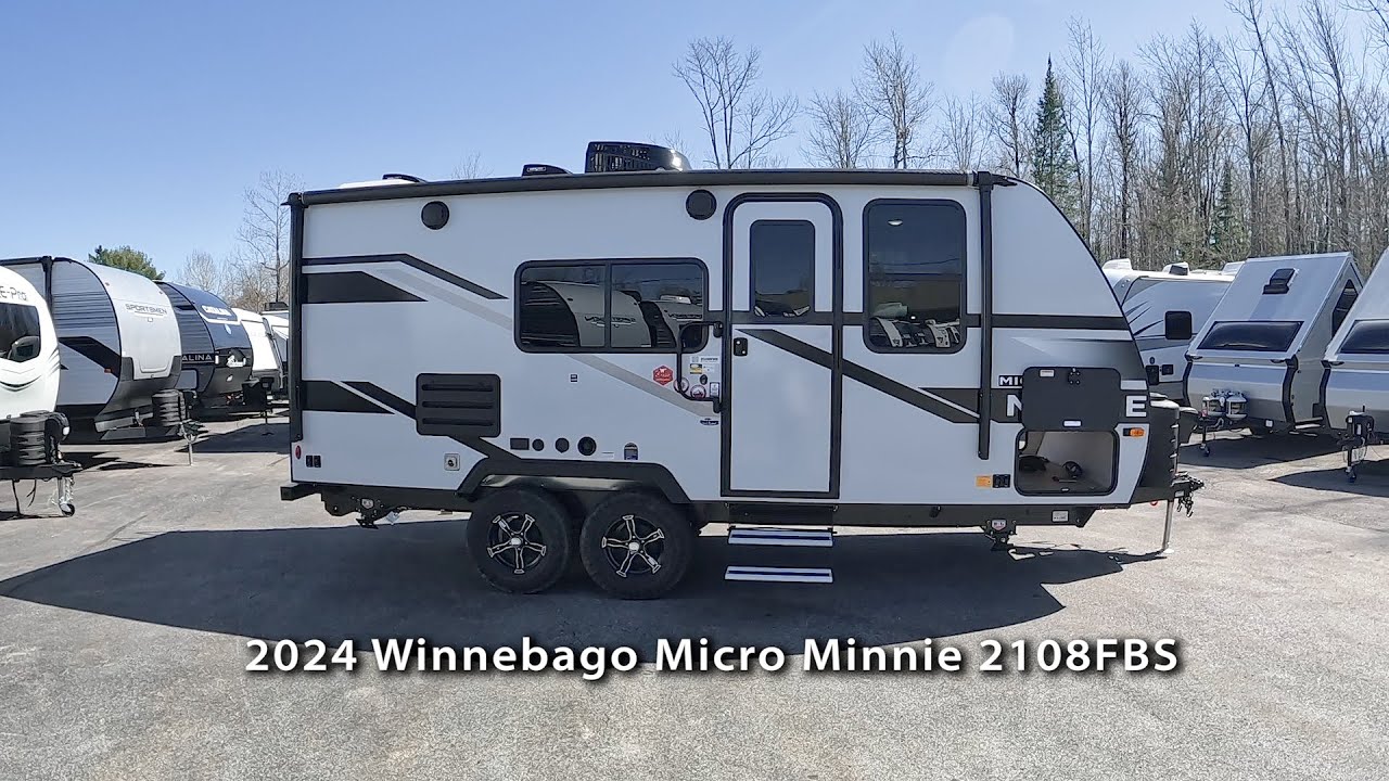 The New 2024 Winnebago Micro Minnie 2108FBS! - YouTube