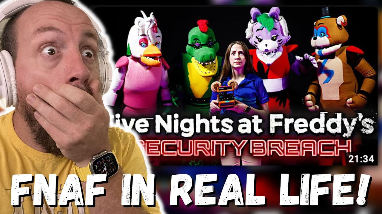 FNAF IN REAL LIFE! Shiloh & Bros FNAF: Security Breach In Real Life ...