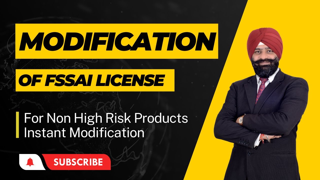 Instant Modification For Non High Risk Food Products FSSAI CS instant-modification-for-non-high-risk-food-products-fssai-cs