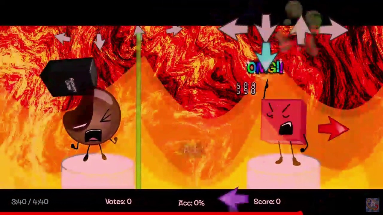 Yoylefake (Instrumental) - FNF VS BFDI 26 DLC UPDATE (Battle For Dream ...