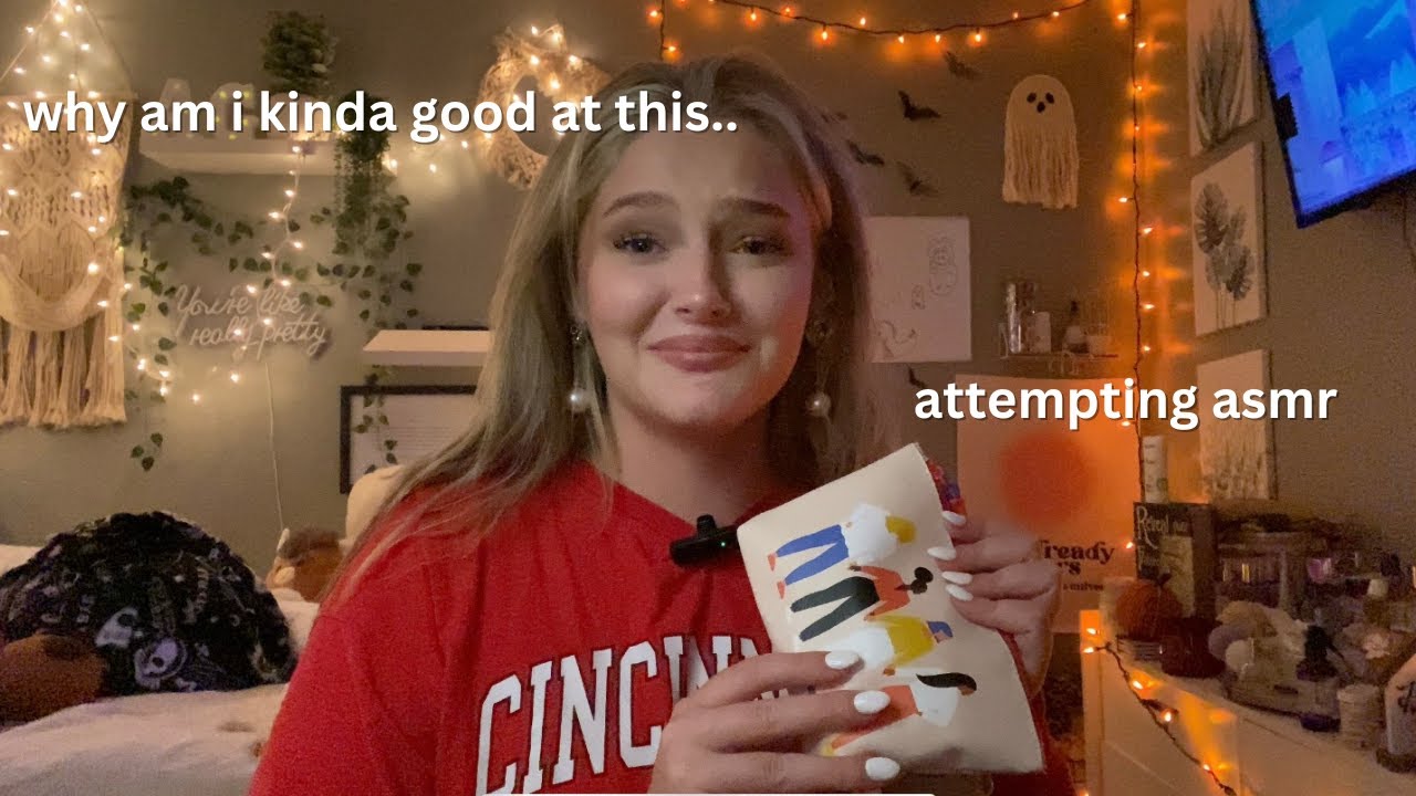 Attempting ASMR (kinda decent?) - YouTube