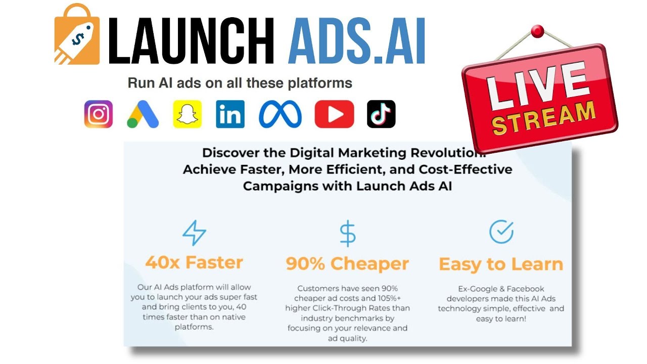 Launch Ads Live - YouTube