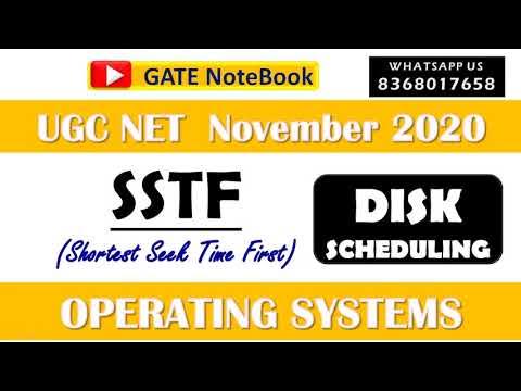 SSTF (Disk Scheduling) | Asked in UGC NET November 2020 | OPERATING ...
