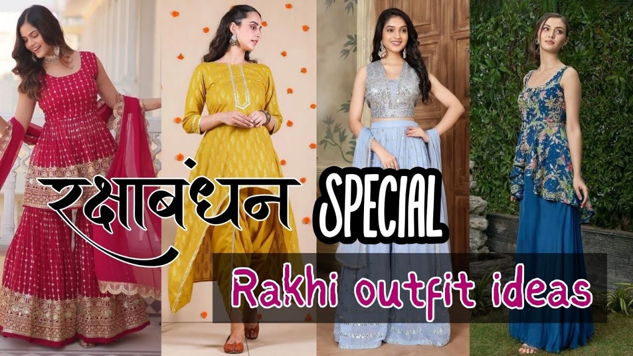 Latest Rakshabandhan outfits ideas with names| Rakhi dresses for Girls ...
